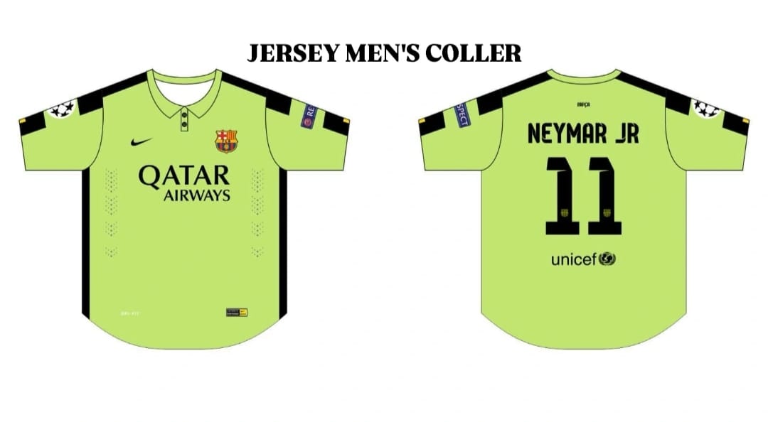 AP Sports Wear - Neymar Fc Barcelona 2014-15 Third K...